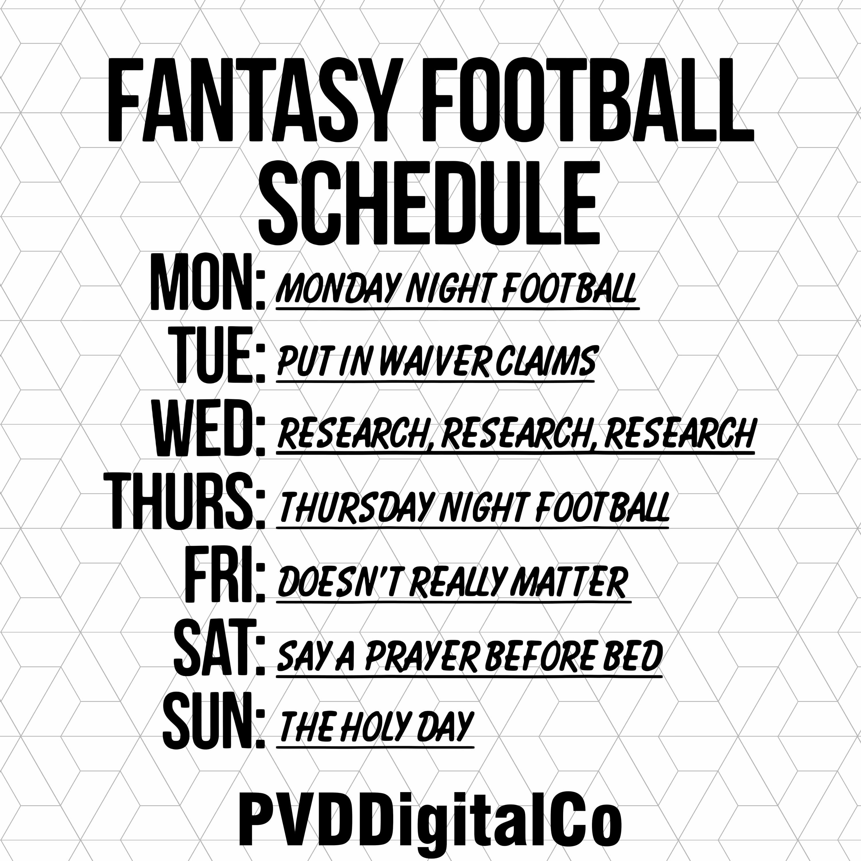Fantasy Football Schedule Png, American Football Design, Football Shirt ...