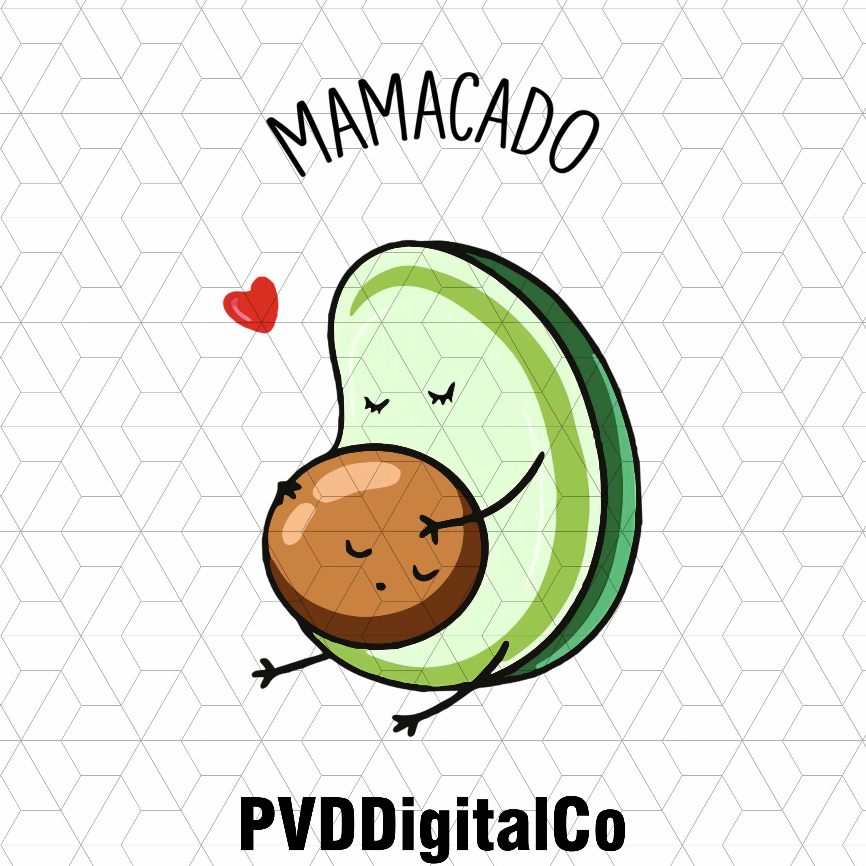 Mamacado Png, Avocado Couple, Mother's Day, Pregnancy Shirt, Baby ...