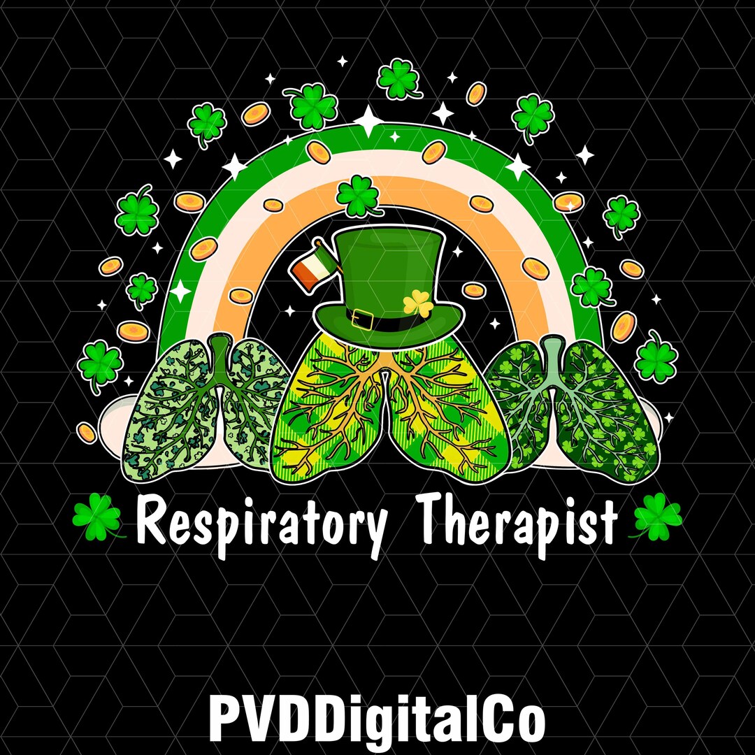 RT Nurse Respiratory Therapist St Patrick's Day Png, Shamrock RT Nurse ...