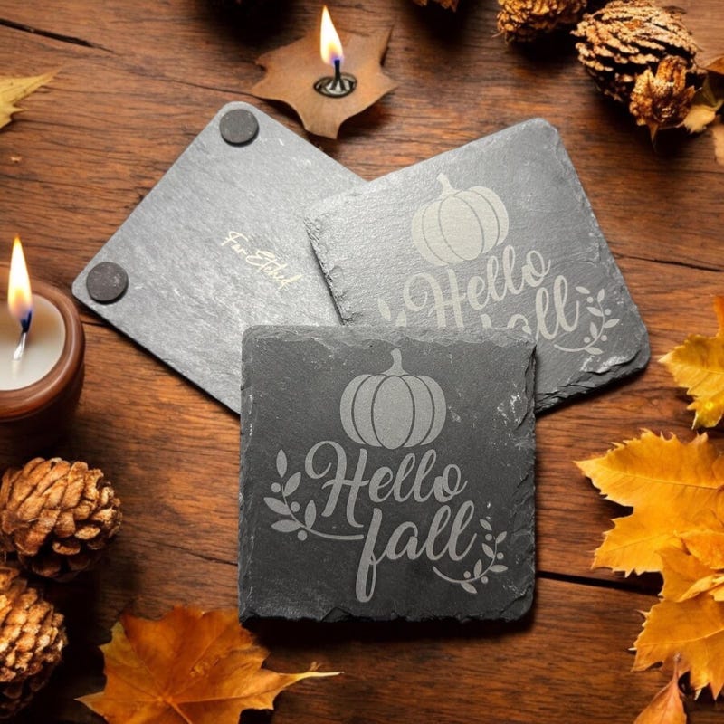 Fall Coasters - Etsy