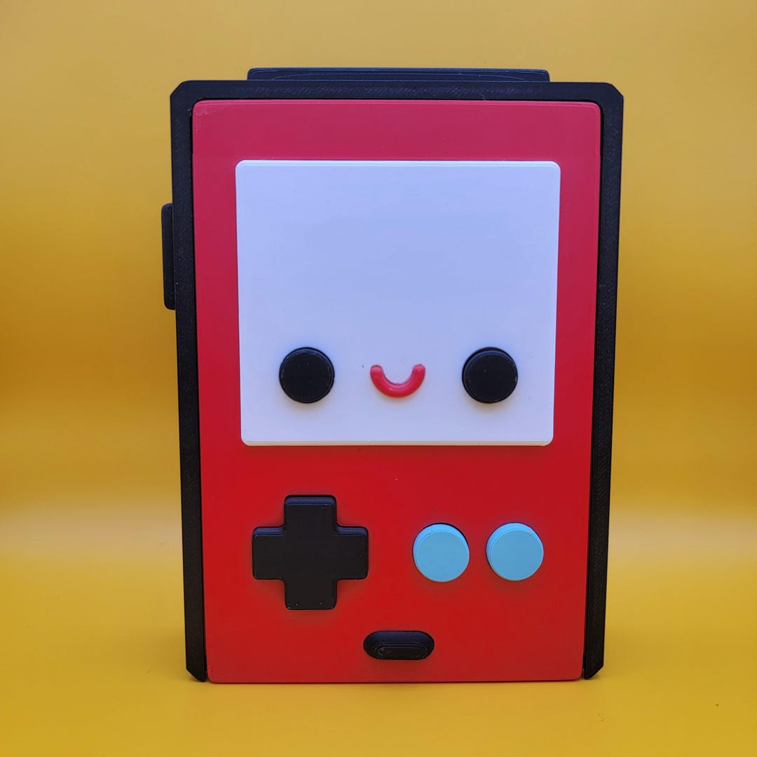 3D Printed Video Game Box - Gamer Box - Kid Storage Box - Old School ...