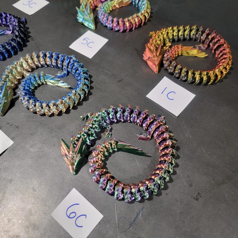 3D Printed Dragon OG Kids Christmas Gift Sensory Toy Kids Fidget Toy ...