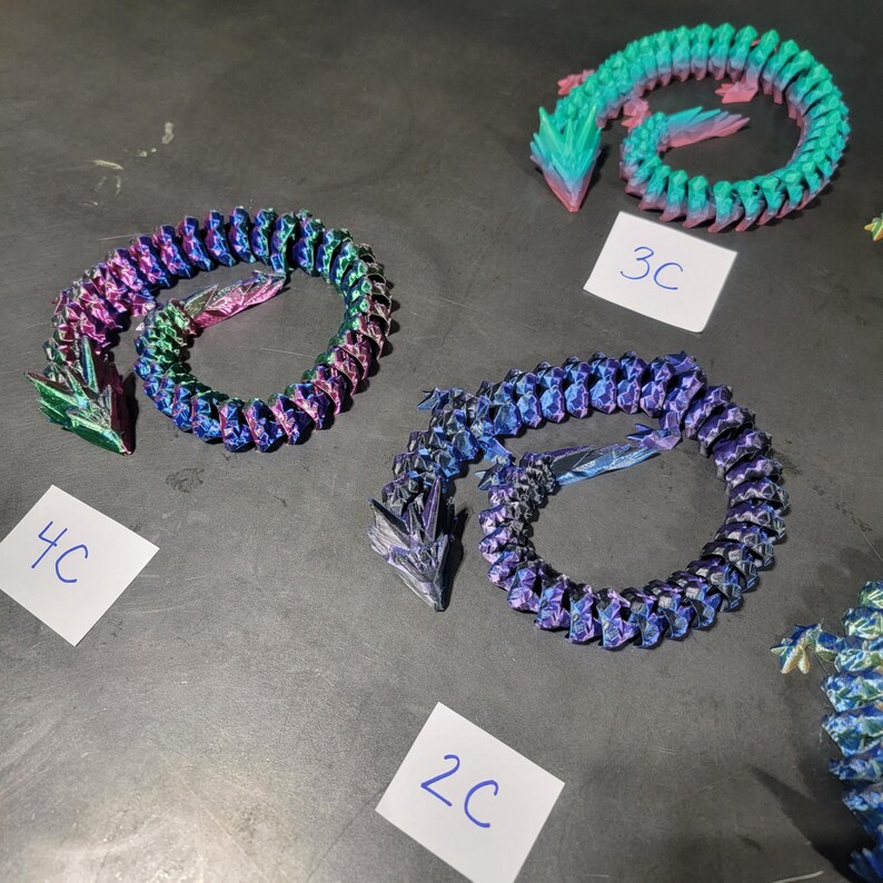 3D Printed Dragon OG Kids Christmas Gift Sensory Toy Kids Fidget Toy ...