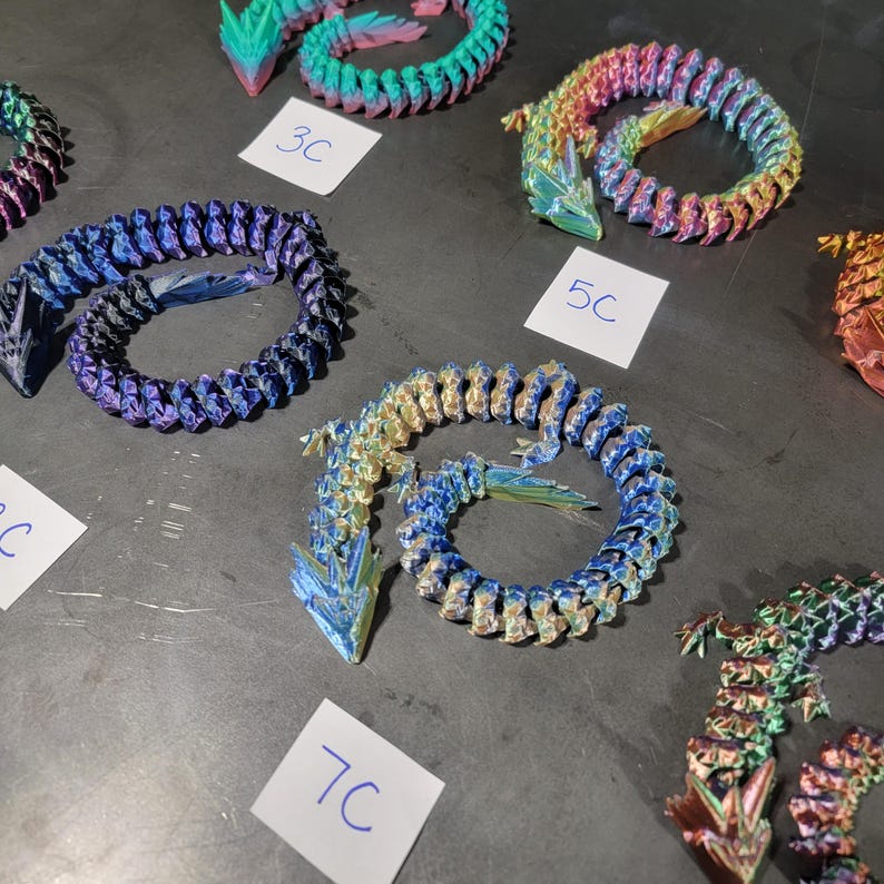 3D Printed Dragon OG Kids Christmas Gift Sensory Toy Kids Fidget Toy ...