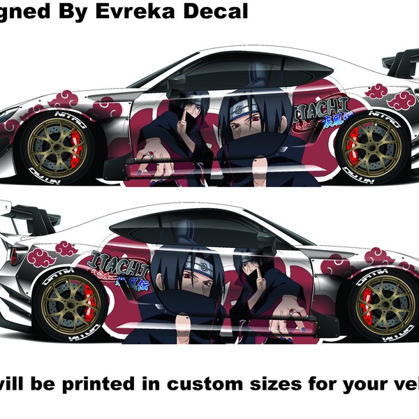 Akatsuki Car Decal - Etsy