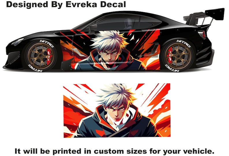 Lıght Yagami Anime Car Wrap Anime Car Decals Vinyl Stickers Large Decal ...