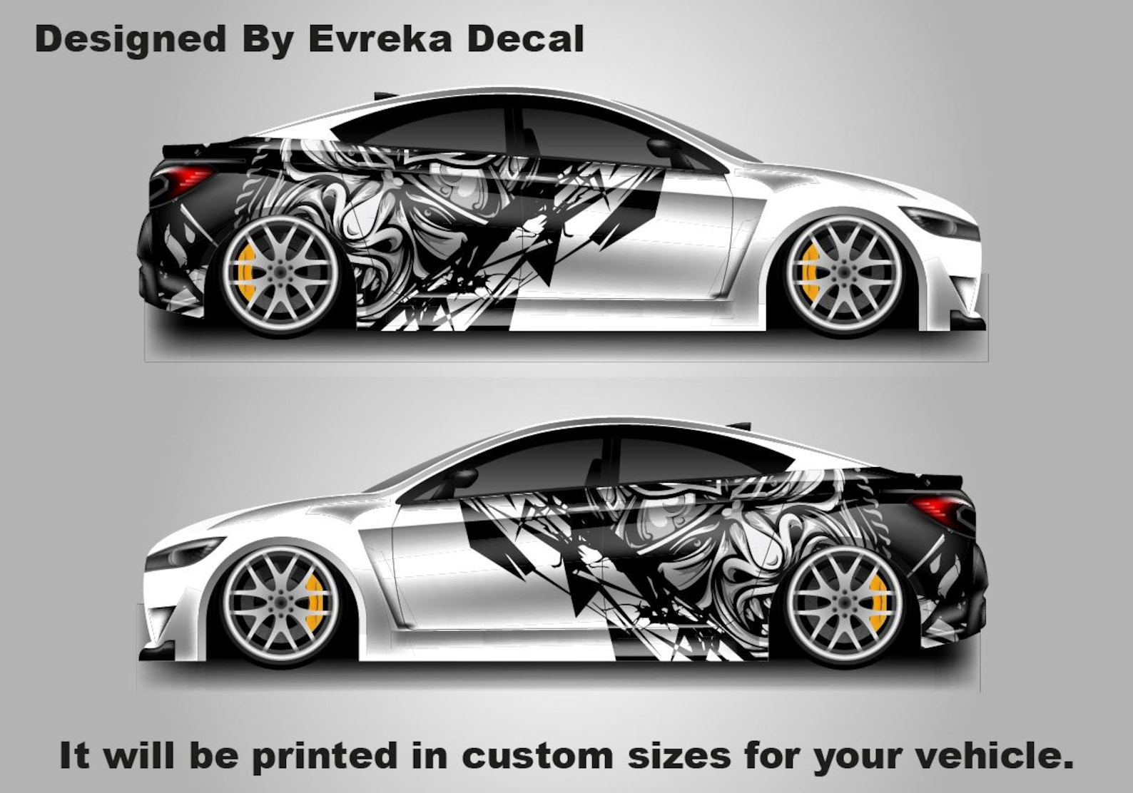 Samurai Car Wrap, Japanese Vehicle Shine, Cast Vinyl Wrap, Universal ...