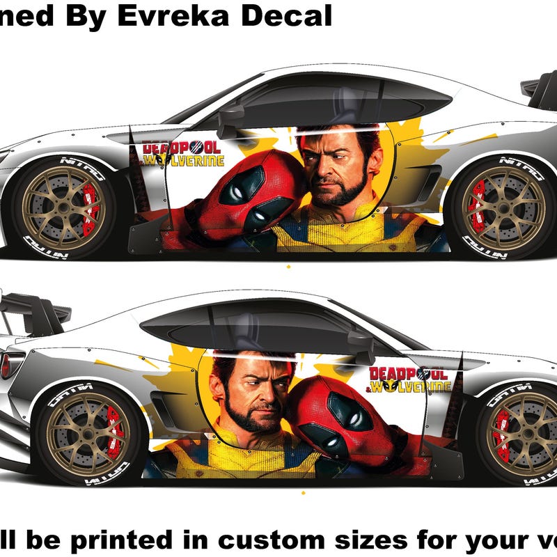 Deadpool Car Wrap - Etsy