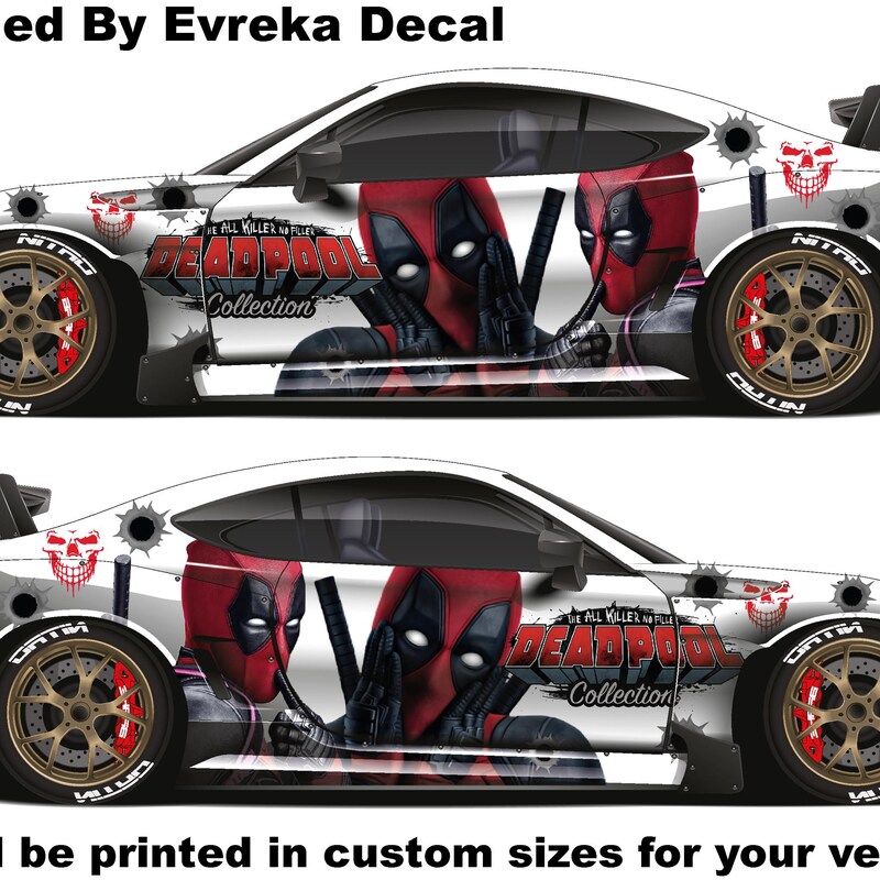 Deadpool Car Wrap - Etsy