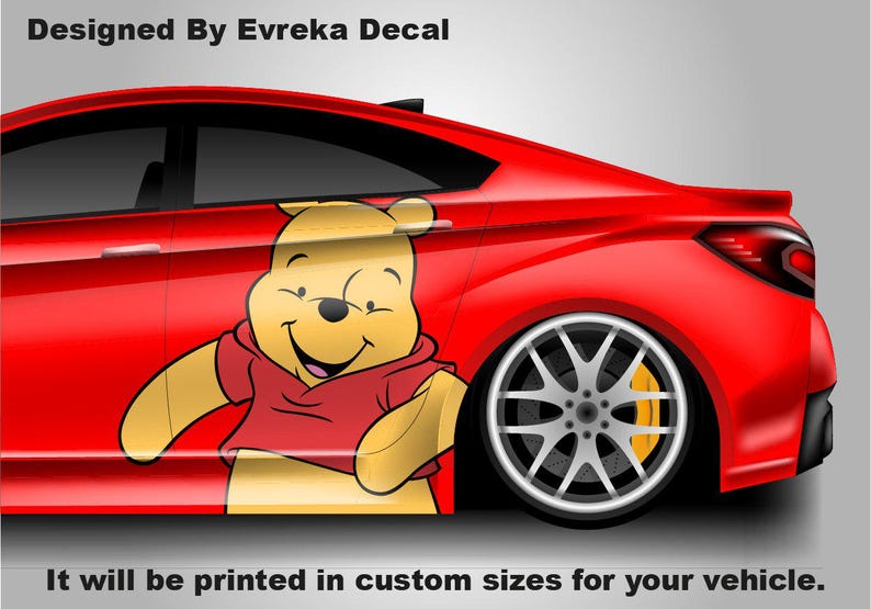 Winnie the Pooh | Winnie the Pooh Decal | Winnie the Pooh Car Livery ...