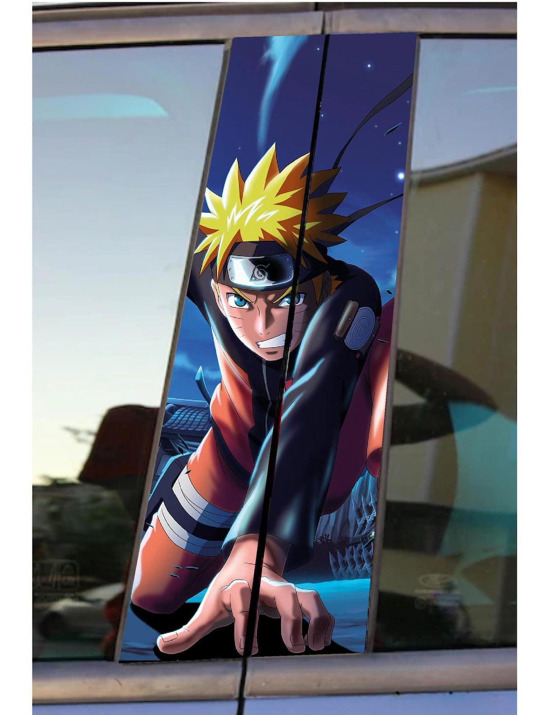 Naruto Anıme Sasuke Carnage Car Doors Livery Pillar Decal Sticker Wrap ...