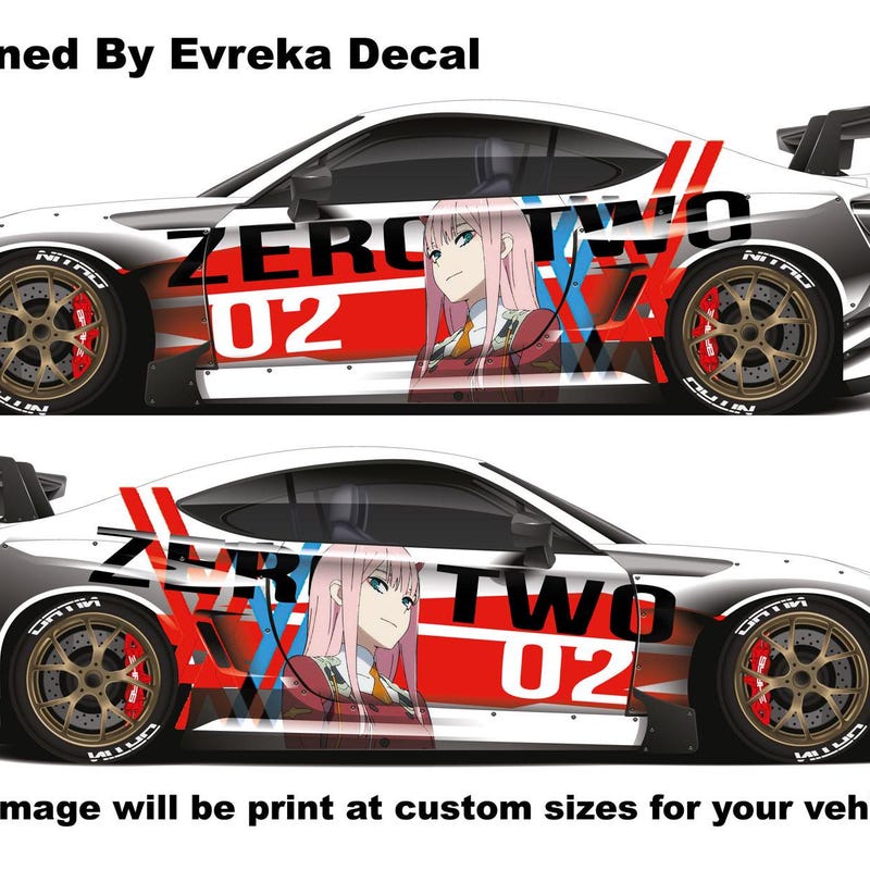 Zero Two Stickers - Etsy