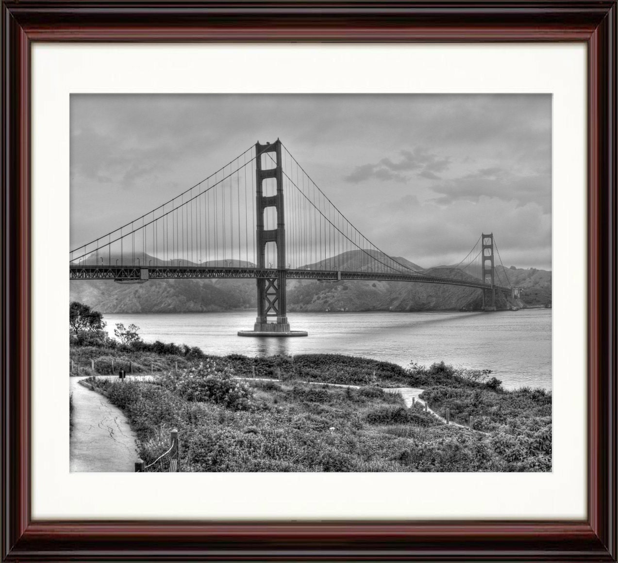 Golden Gate Bridge, CA Fine Art Print - Etsy