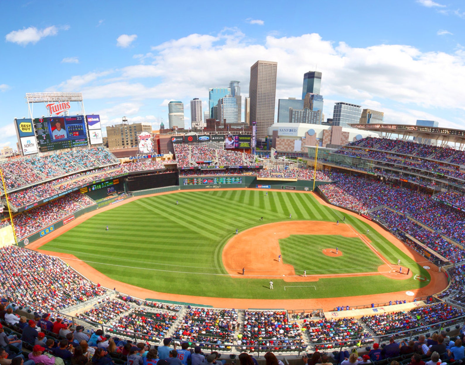 MN Twins Target Field - Fine Art Print - Etsy