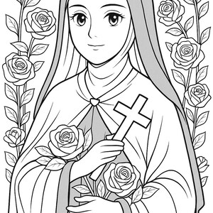 50 Page Christian Catholic Themed Coloring Pages (downloadable PDF ...
