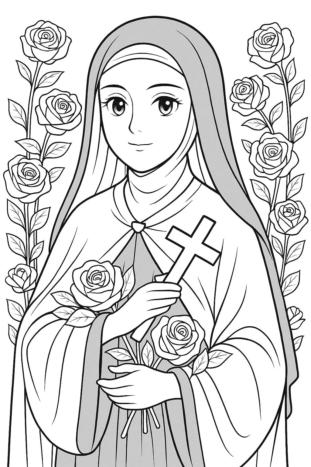 50 Page Christian Catholic Themed Coloring Pages (downloadable PDF ...