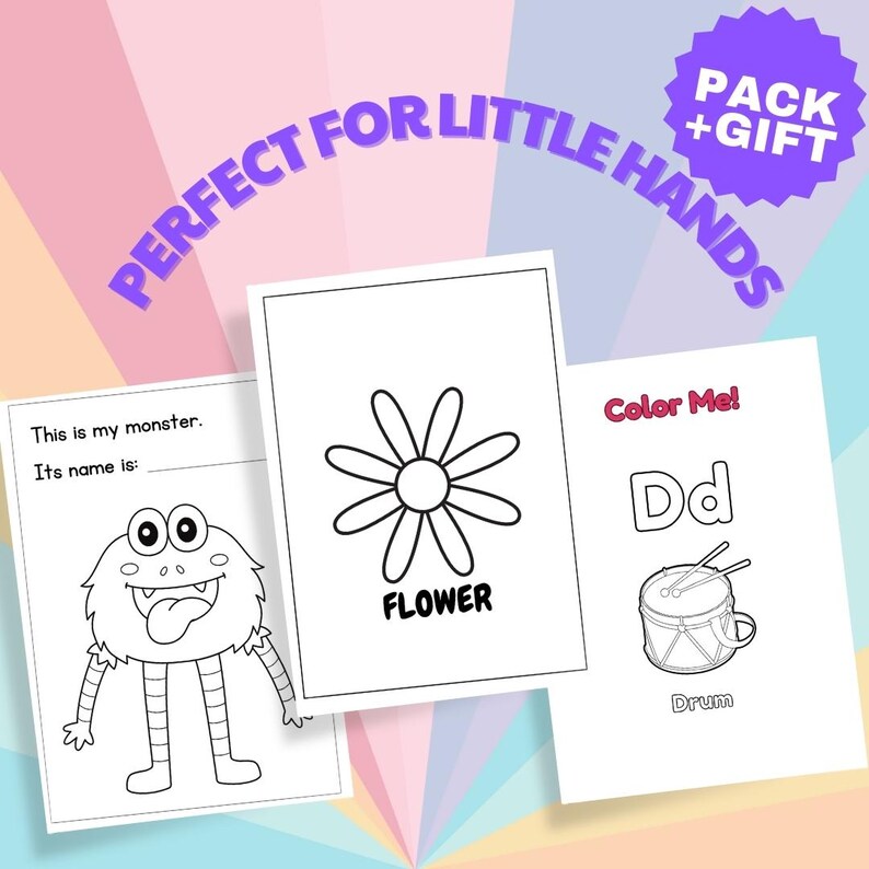 Ultimate 3-book Coloring Bundle: 142 Educational Pages for Kids Master ...