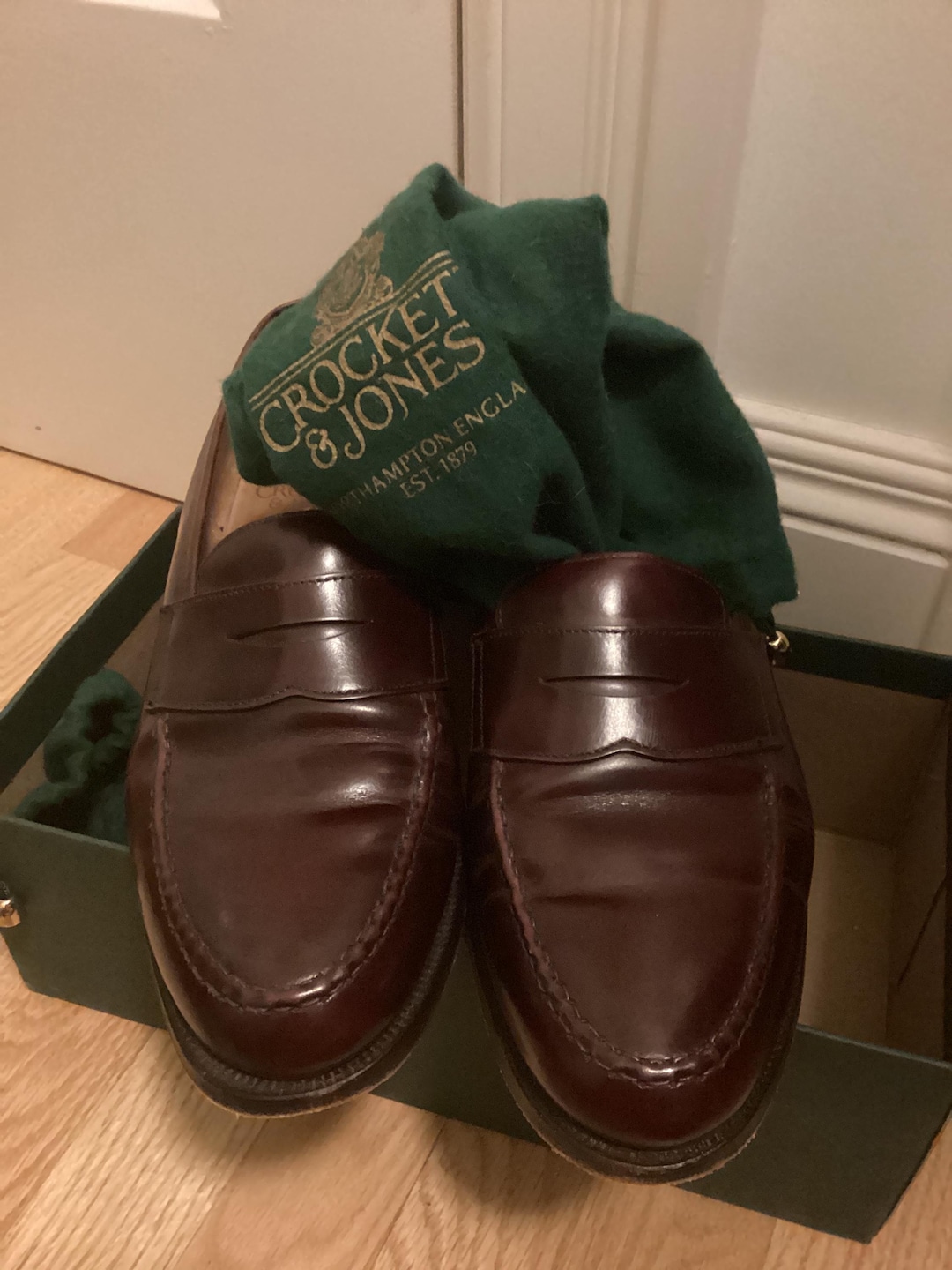 Crockett and Jones Boston Loafers Vintage 8 E Uk Size - Etsy