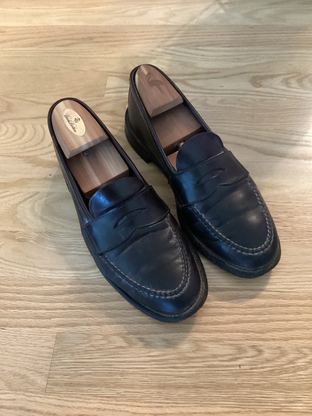 Alden for Brooks Brothers Shell Cordovan Loafers Vintage Sz 8 - Etsy