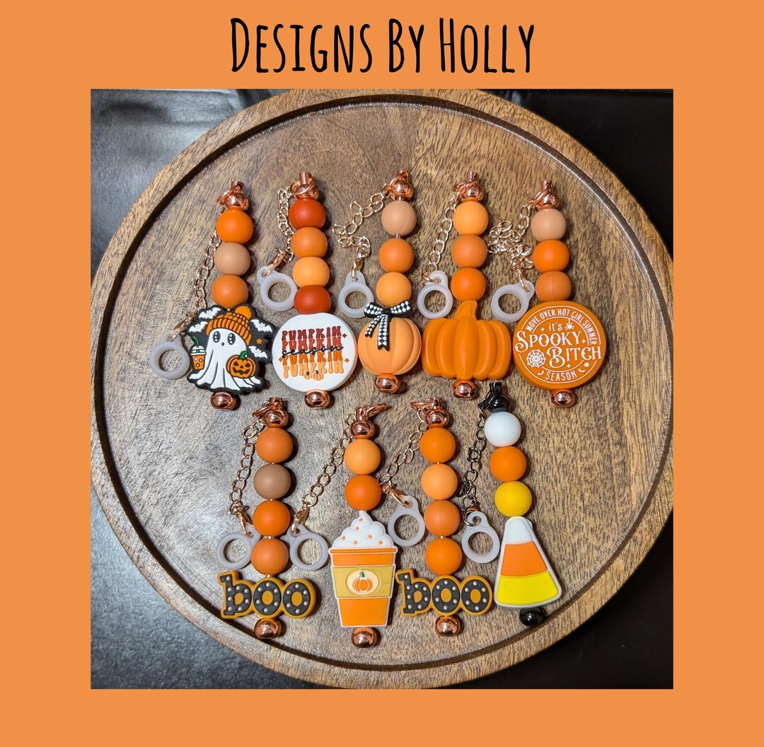 3. Tumbler Straw Charms - Etsy