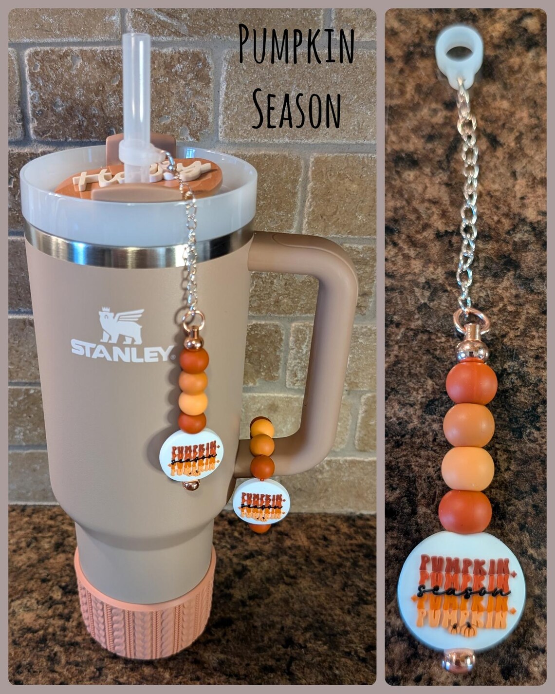 3. Tumbler Straw Charms - Etsy