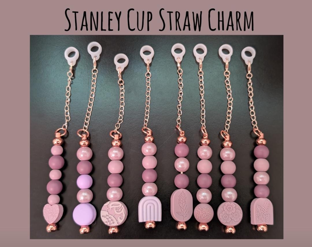 Stanley Cup Straw Charm - Etsy