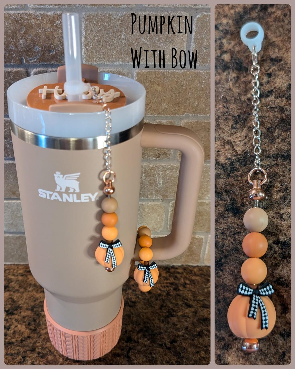 3. Tumbler Straw Charms - Etsy