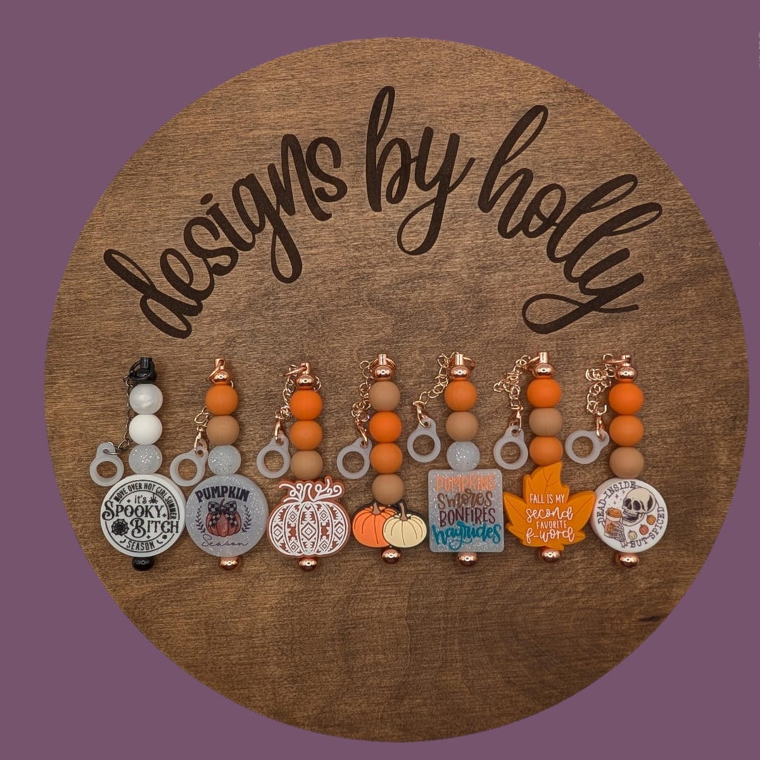 15. Tumbler Straw Charms - Etsy