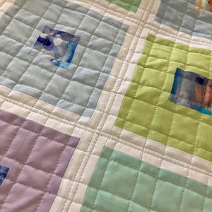 Hand-made Baby Quilts Crib Size Modern Baby Quilts on Saturday ...