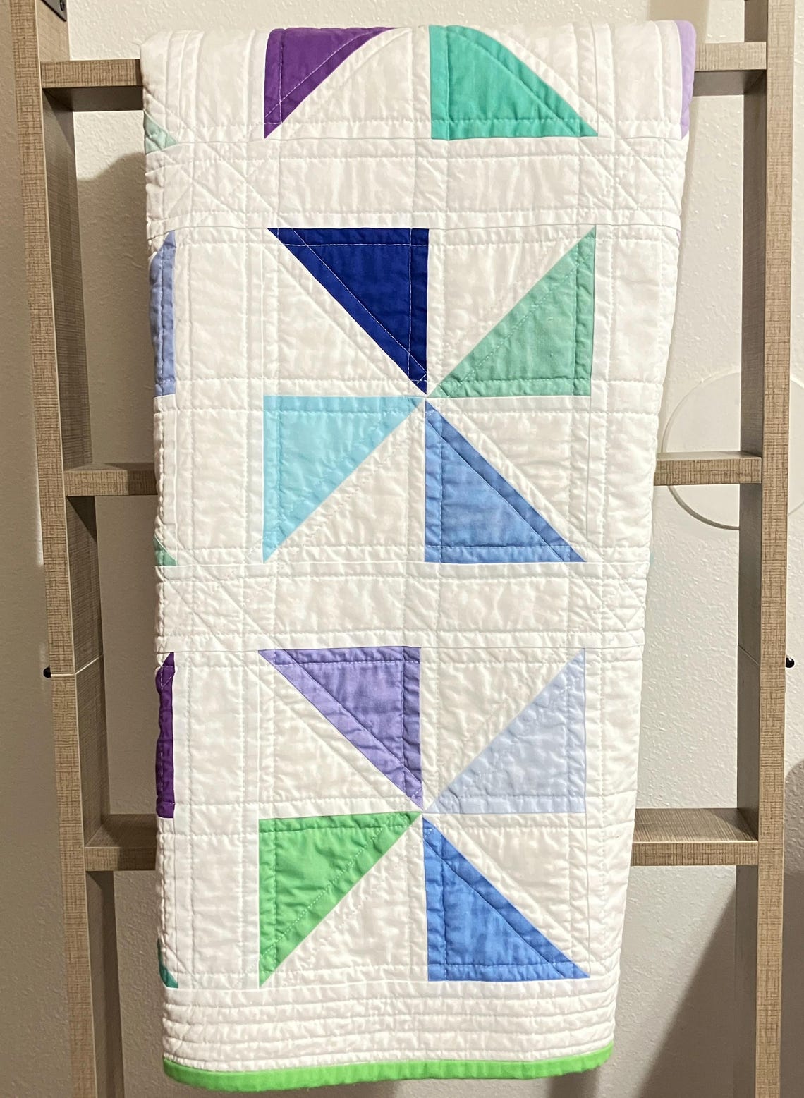 Hand-made Baby Quilts Crib Size Modern Baby Quilts You Spin Me Round 31 ...