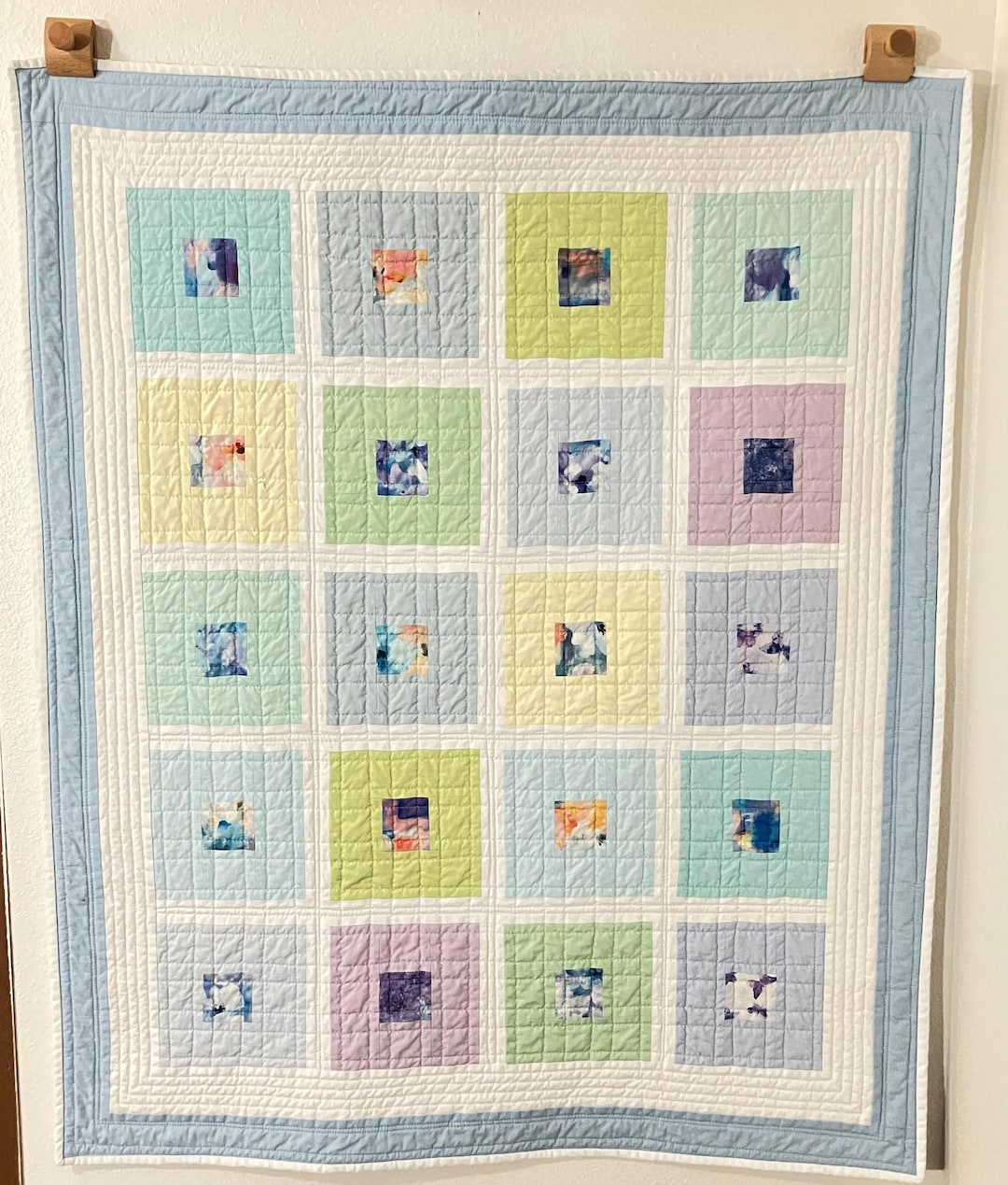 Hand-made Baby Quilts Crib Size Modern Baby Quilts on Saturday ...