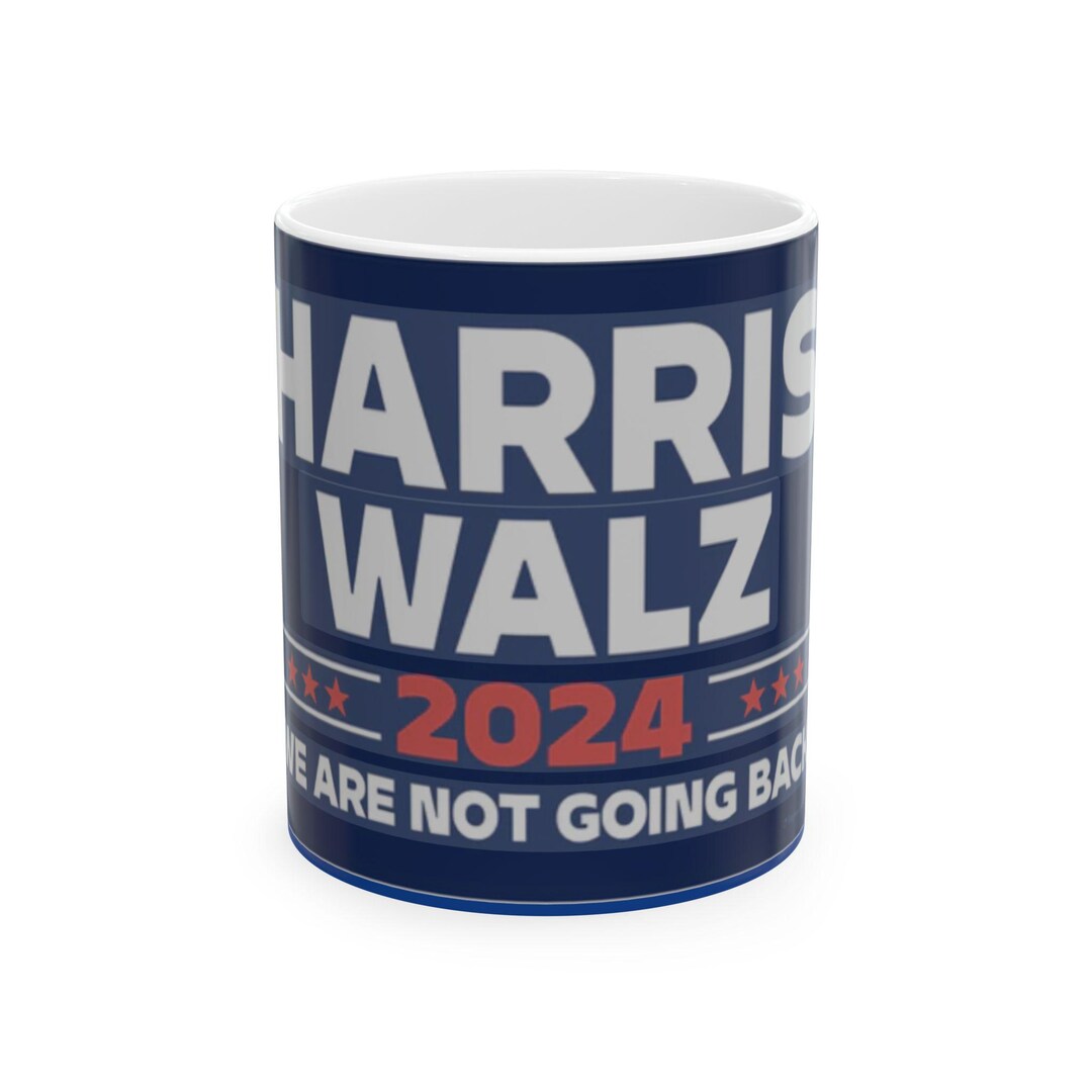 Kamala Harris, Tim Walz 2024 Ceramic Mug, (11oz, 15oz) - Etsy