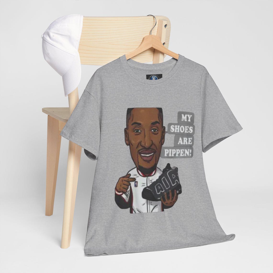 Scottie Pippen 1996 Air Up-tempo Unisex Heavy Cotton Tee - Etsy