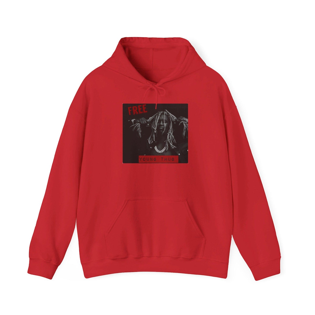 Hip-hop Hoodie, Free Young Thug Design, Rap Music Sweatshirt, Urban ...