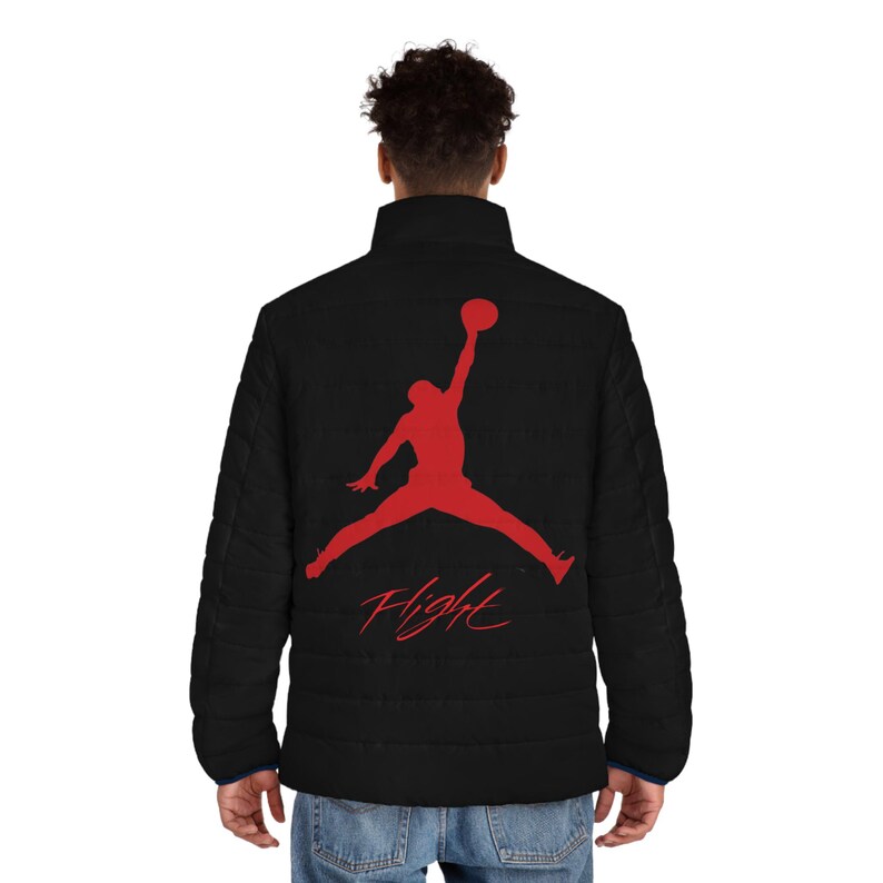 Air Jordan Men's Puffer Jacket (AOP) - Etsy