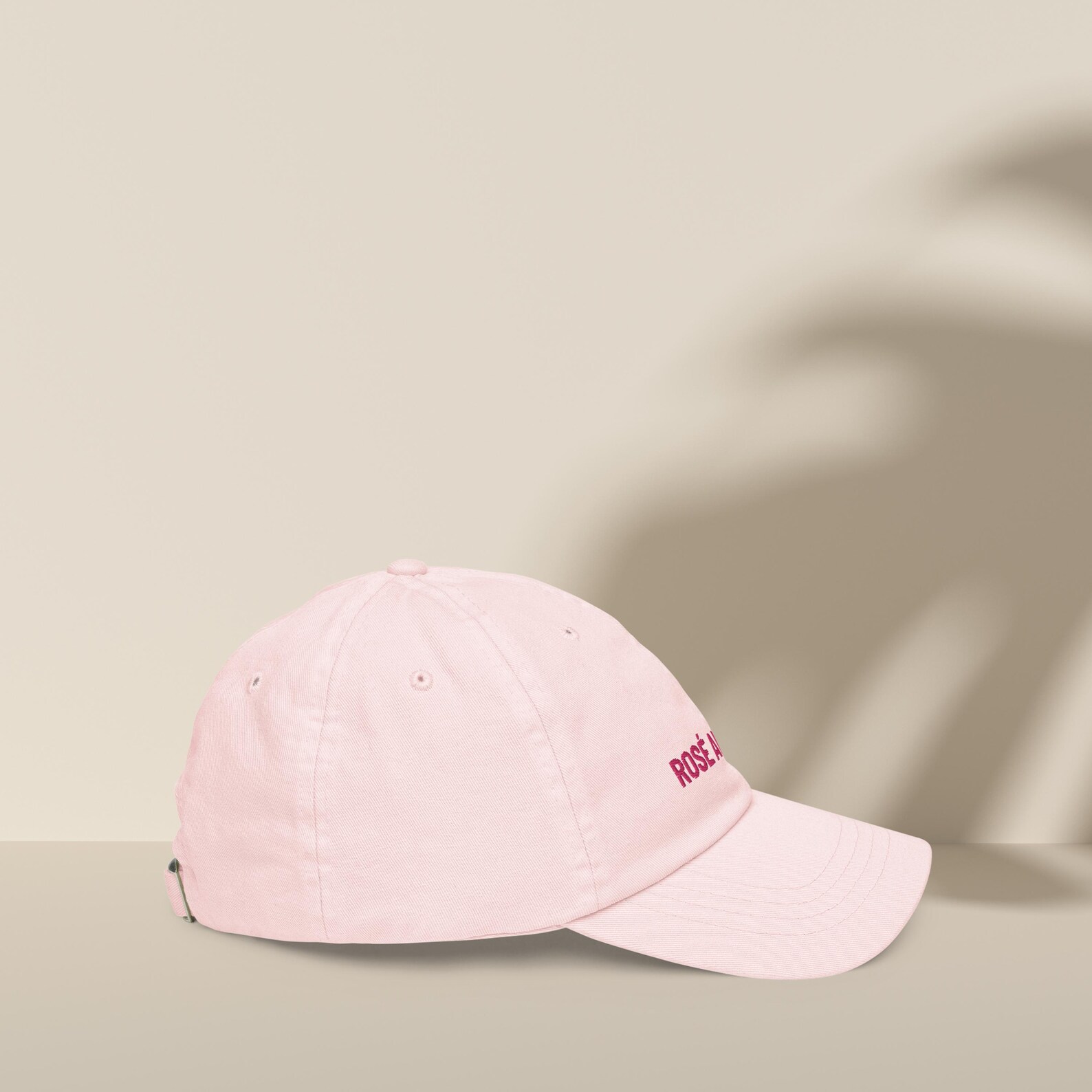 Embroidered Pastel Baseball Cap Rosé All Day Dad Hat Basecap ...