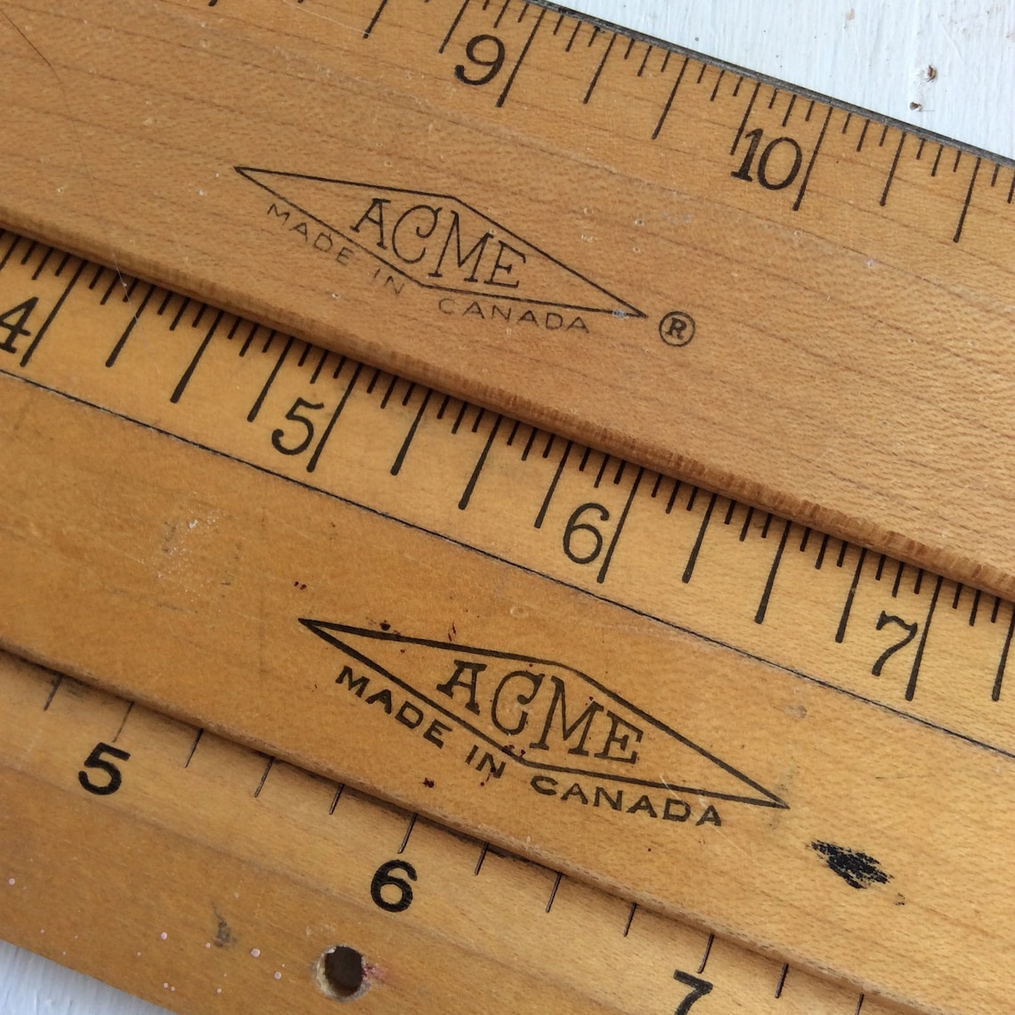 Vintage Wooden Rulers Instant Collection | Etsy