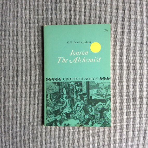 The Alchemist Ben Jonson Theatre Theater Play Drama | Etsy