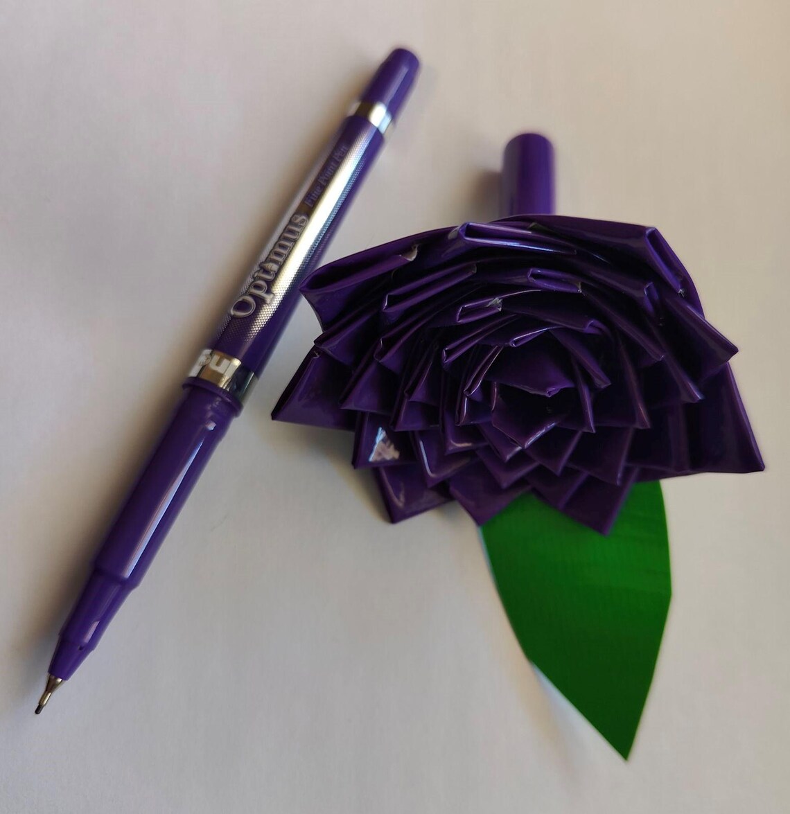 Pen Duct Tape Rose - Etsy