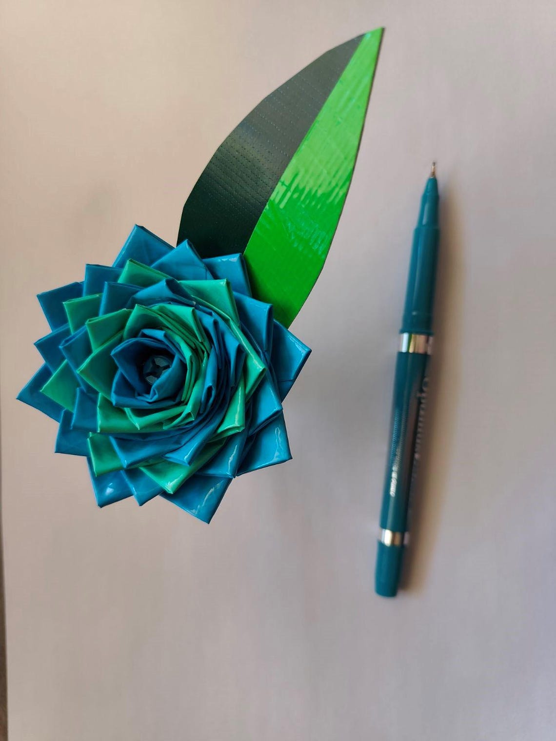 Pen Duct Tape Rose - Etsy