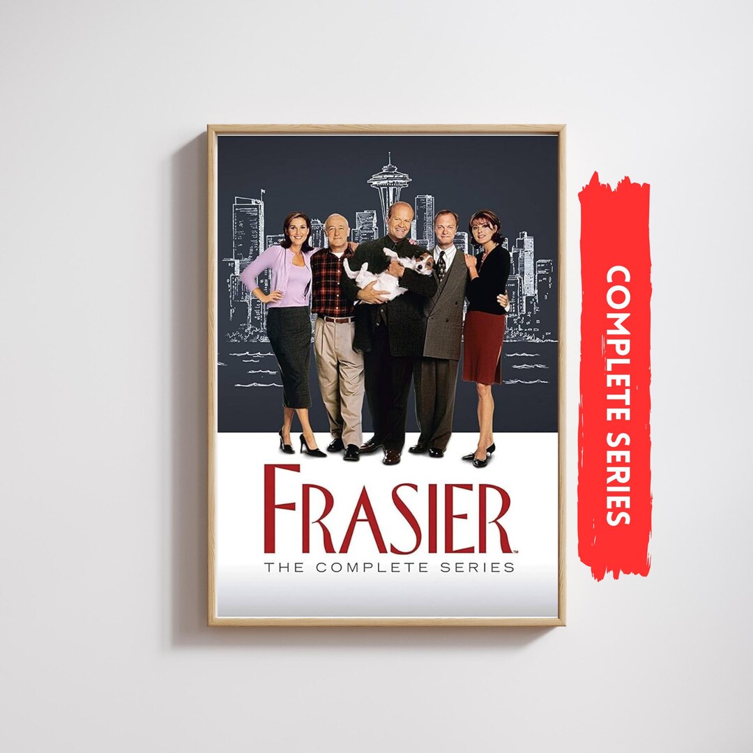 Frasier Complete Series All 11 Seasons DVD Quality Digital Download - Etsy