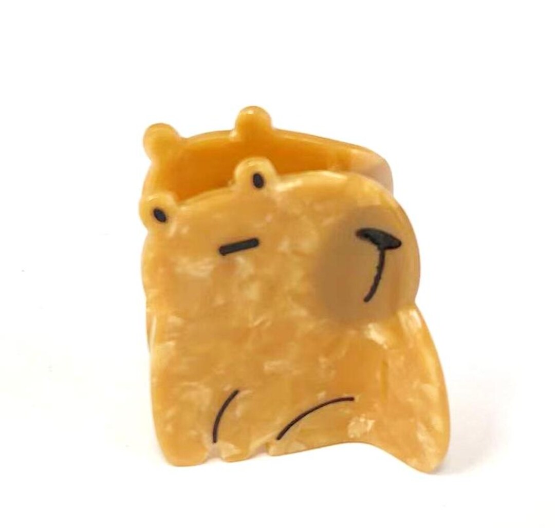 Capybara Hair Claw Clip,cute Capybara Hair Claw,kid-friendly Capybara ...