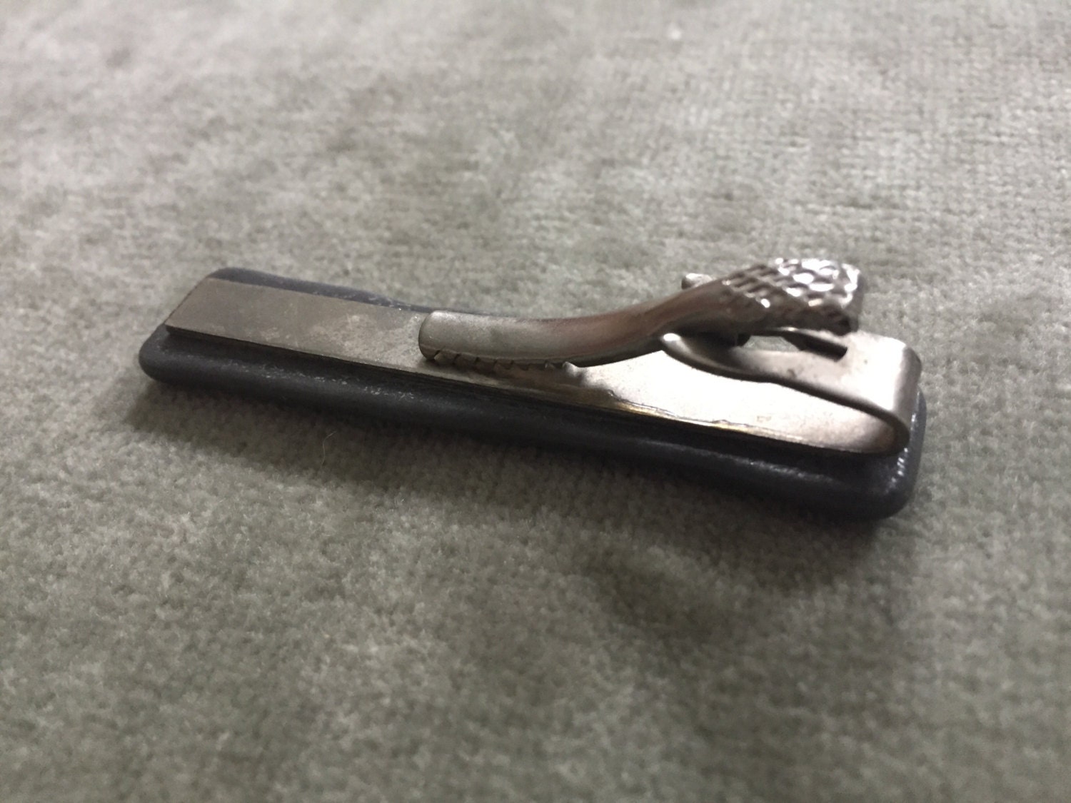 Unique Art Glass Tie Clasp / Mid Century / 1950s / Calderesque - Etsy