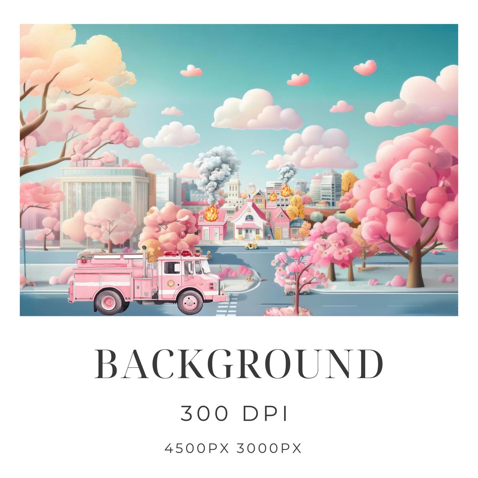 Firefighter Clipart, Firefighter Girl Png, Pink Fire Truck, Firefighter ...