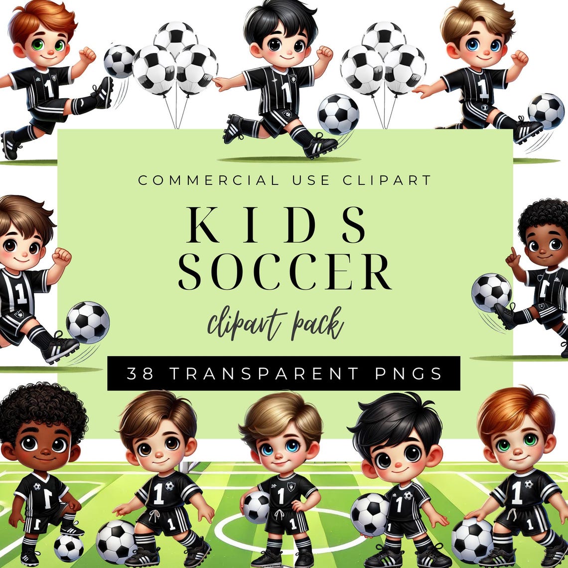 Football Clipart, Soccer Ball, Soccer Clipart, Sports Clipart, Football ...