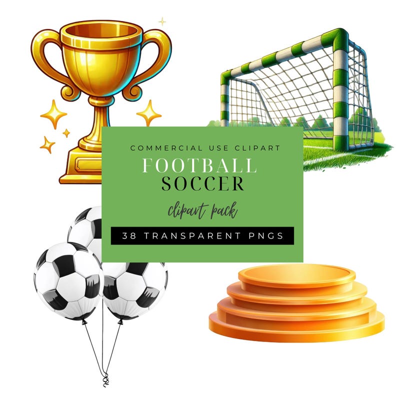 Football Clipart, Soccer Ball, Soccer Clipart, Sports Clipart, Football ...