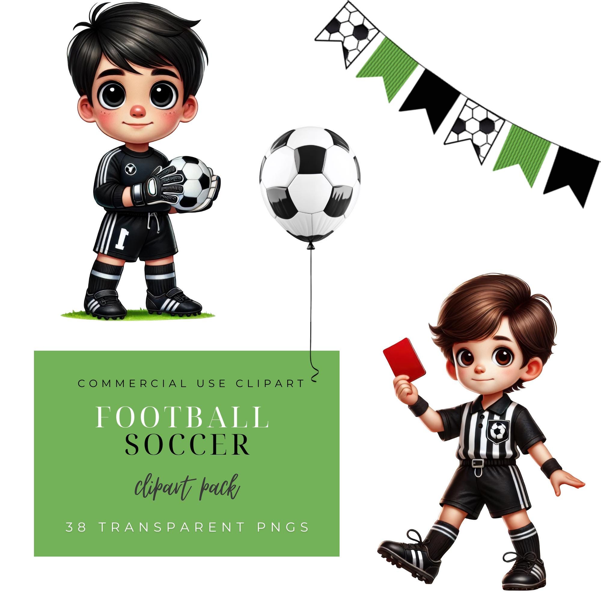 Football Clipart, Soccer Ball, Soccer Clipart, Sports Clipart, Football ...