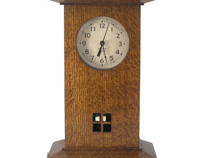 Arts and Crafts Mission Clock - Etsy