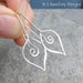 Wire Jewelry Tutorial - SWIRL LEAVES (pendant & Earrings) - Step by ...