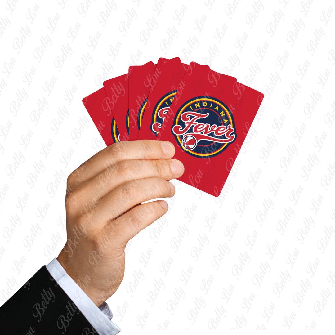 Indiana Fever Playing Cards Poker Cards for Indiana Fever Fan Card Game ...